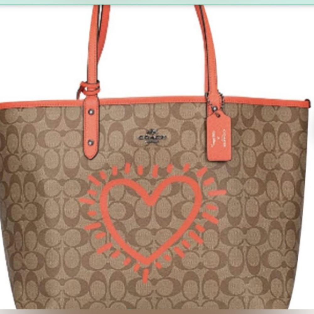 Coach X Keith Haring Signature Reversible City Tote K… - Gem